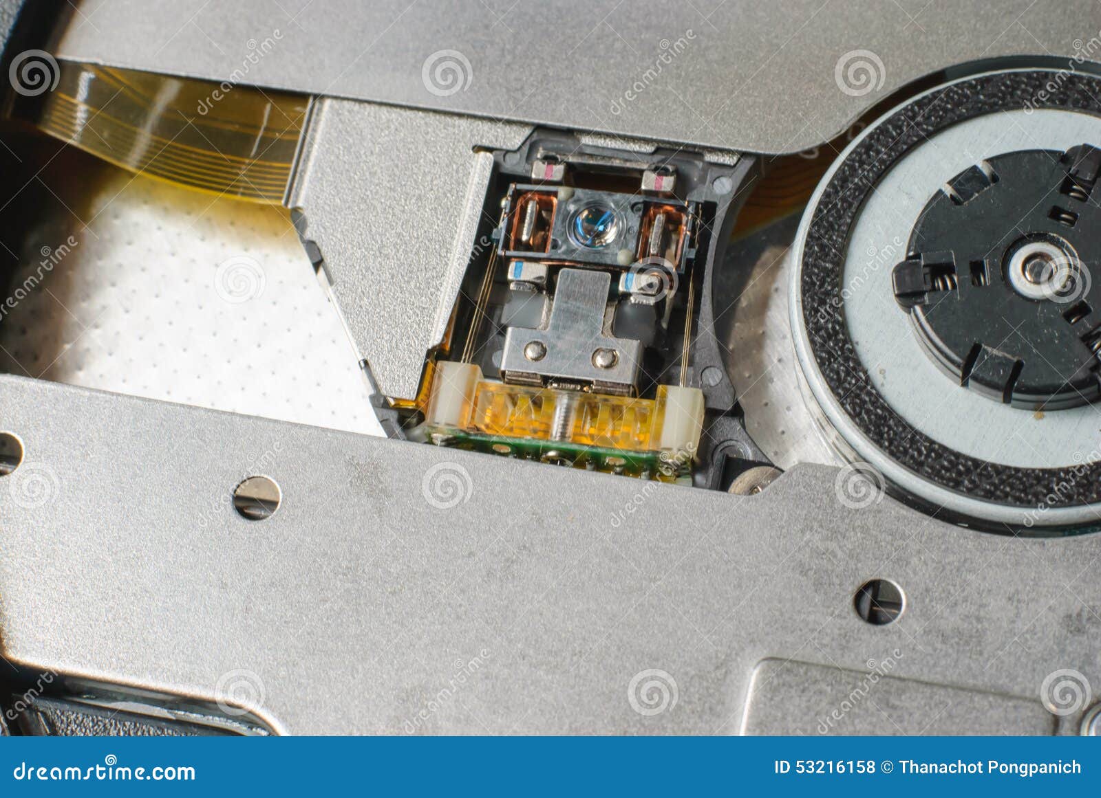 Compact disc drive stock photo. Image of digital, optical - 53216158