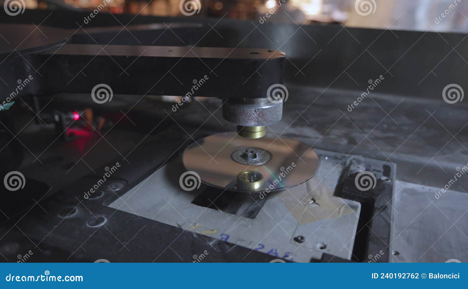 Disc Production stock footage. Video of arms, tech, repetition - 240192762