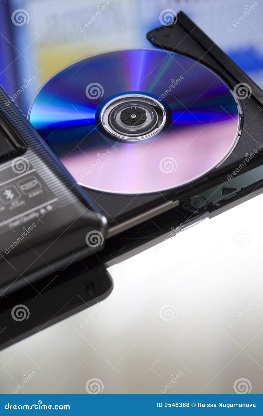 Compact Disc En CD Dvd Registreertoestel. Stock Foto - Image of verslag ...