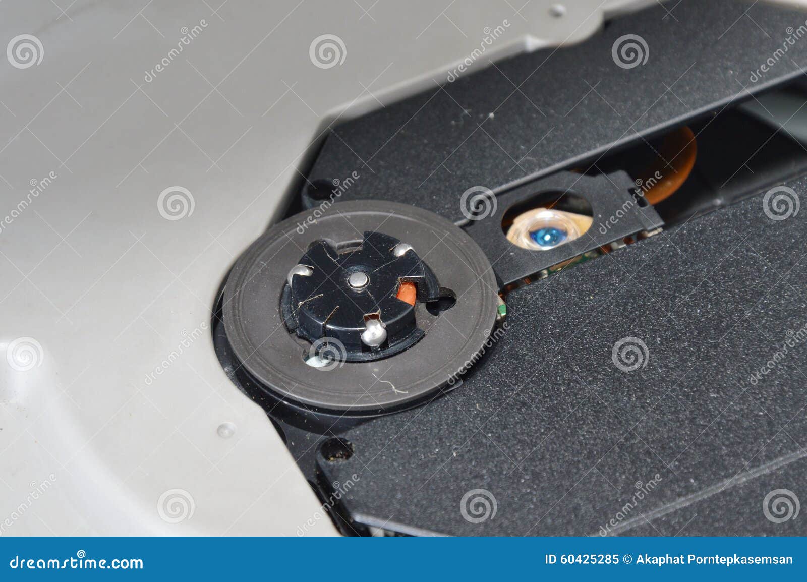 Compact Disc Reader and Lens Stock Image - Image of frame, industry ...