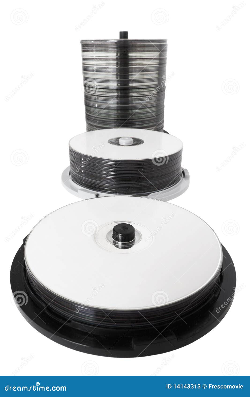 Compact disc stack stock image. Image of recordable, data - 14143313