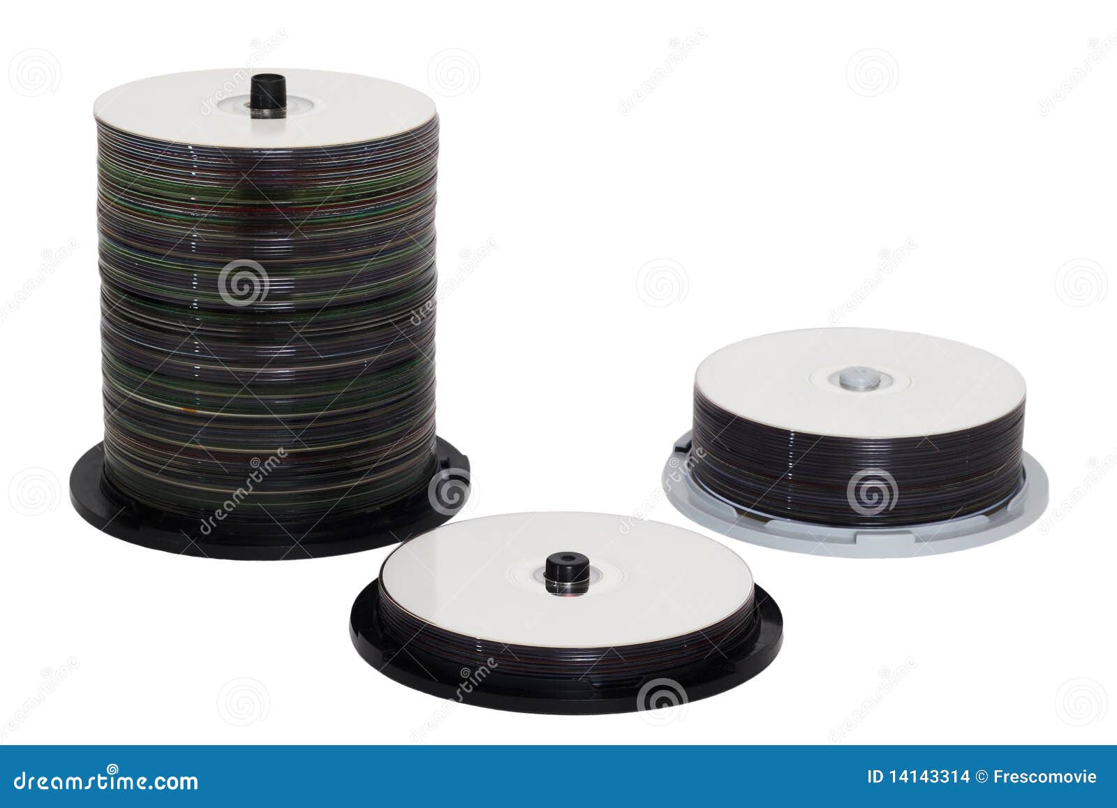 Compact disc stack stock photo. Image of closeup, information - 14143314