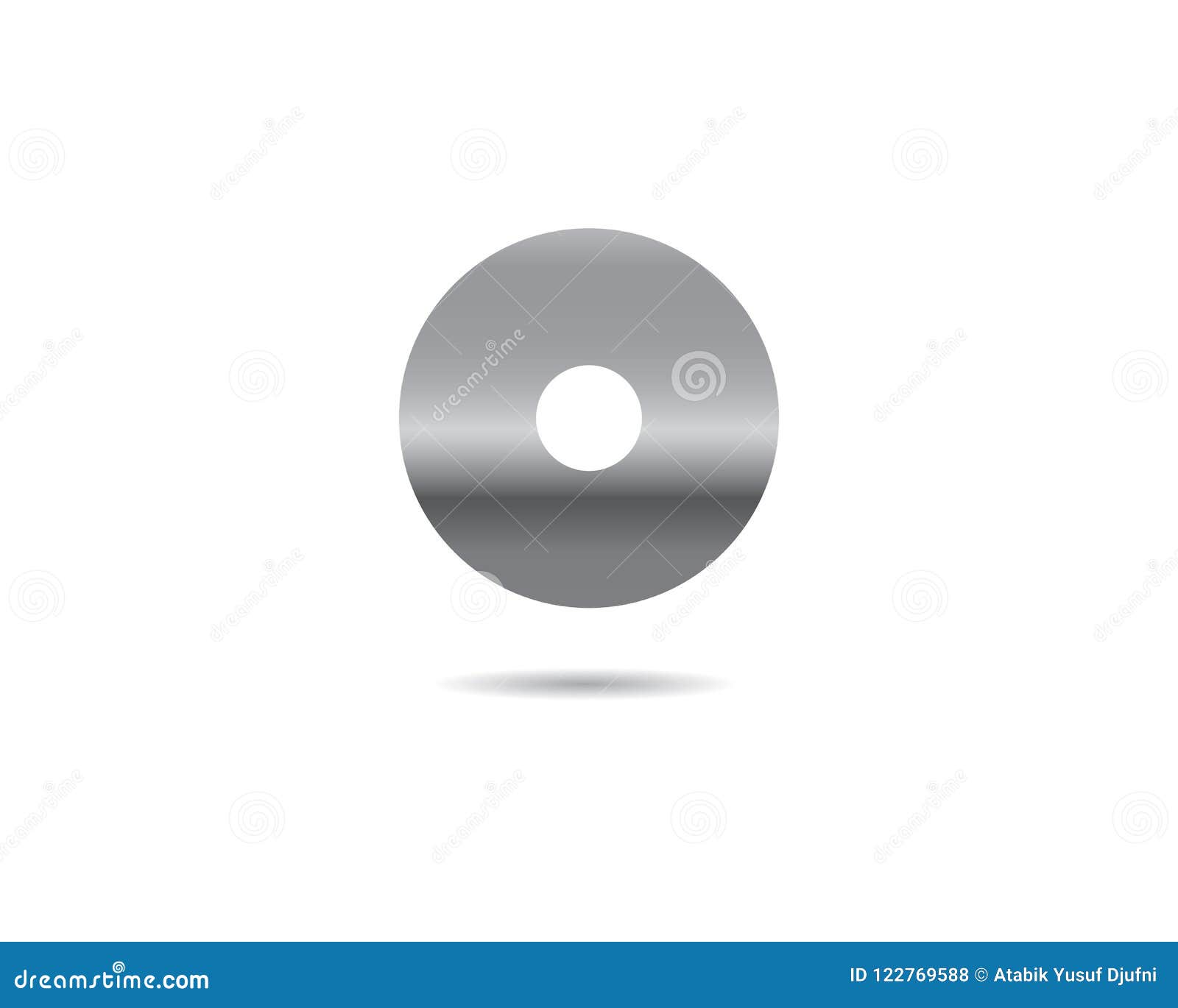 Compact Disc Symbol Illustration Stock Vector - Illustration of ...