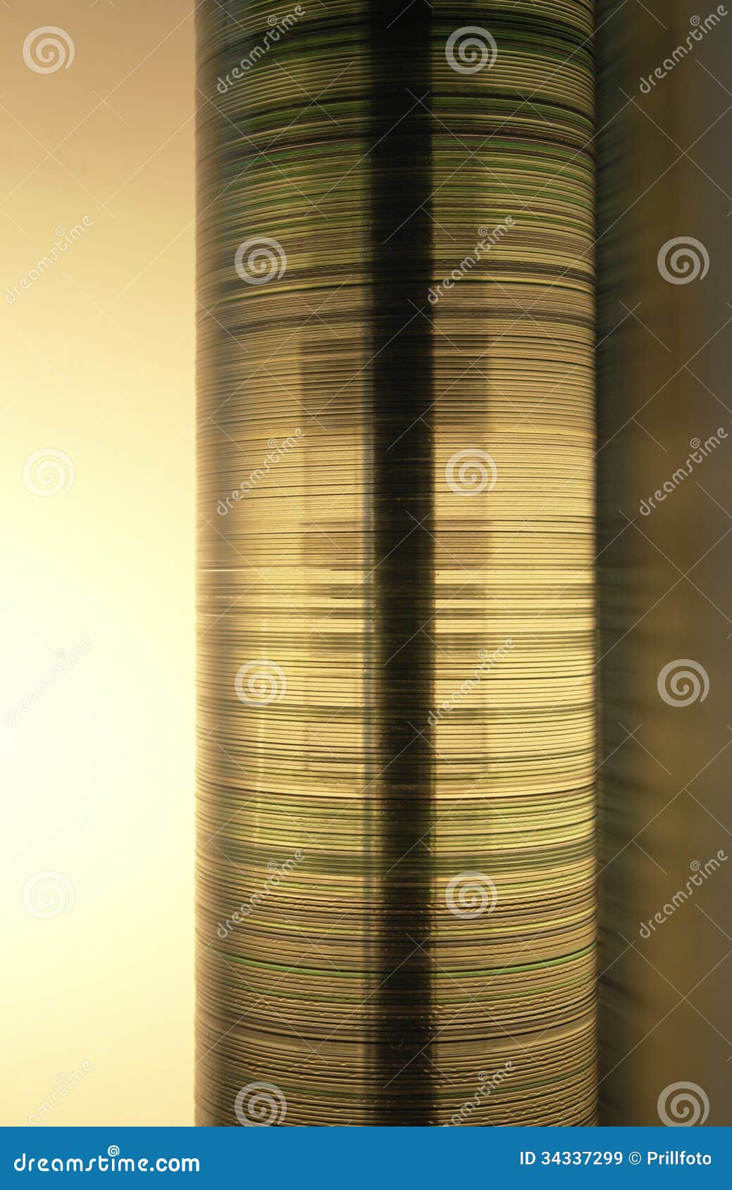 Compact disc tower stock image. Image of disc, communication - 34337299