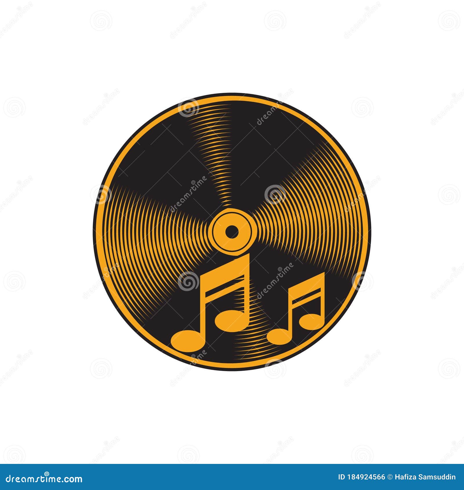 Compact Disc. Vector Illustration Decorative Background Design Stock ...
