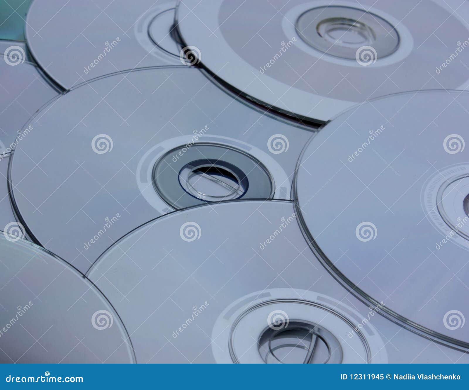 Compact discs stock image. Image of disc, play, view - 12311945