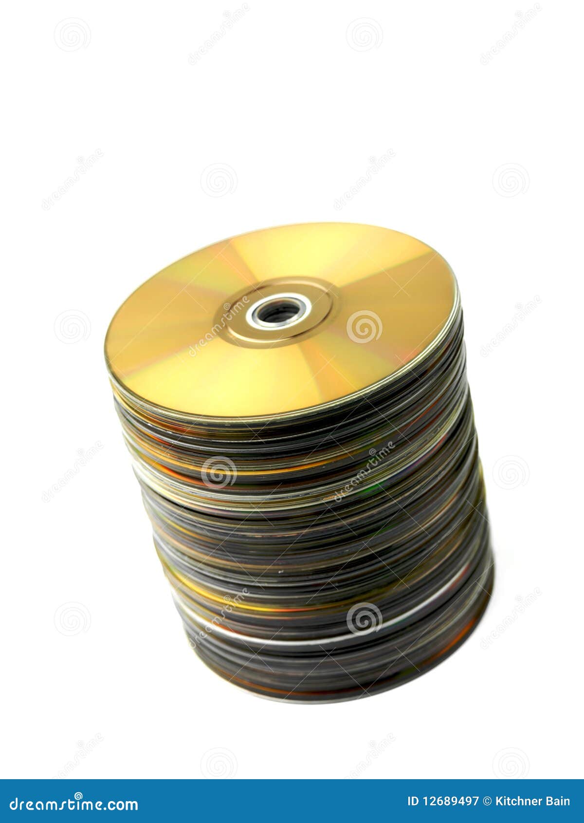 Compact Discs stock image. Image of seamless, items, background - 12689497