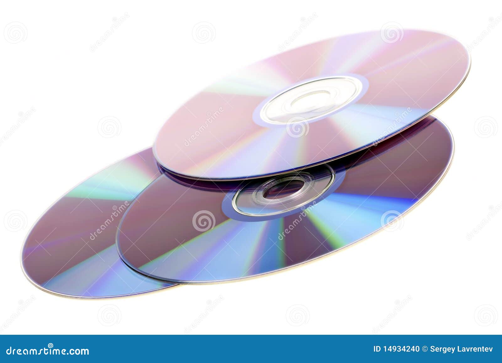 Compact Discs stock photo. Image of studio, refraction - 14934240