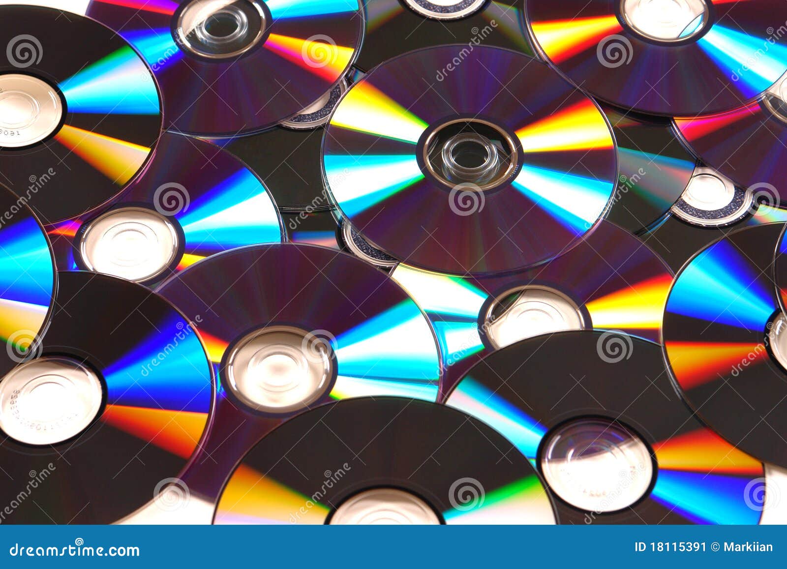 Compact discs stock image. Image of circle, information - 18115391