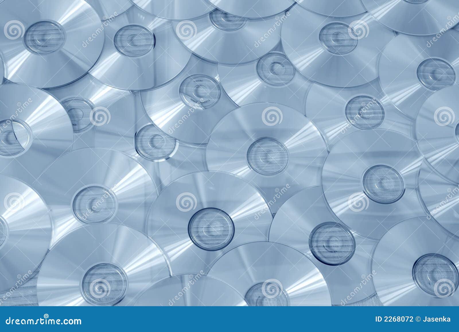Compact discs stock photo. Image of plastic, gilt, blank - 2268072