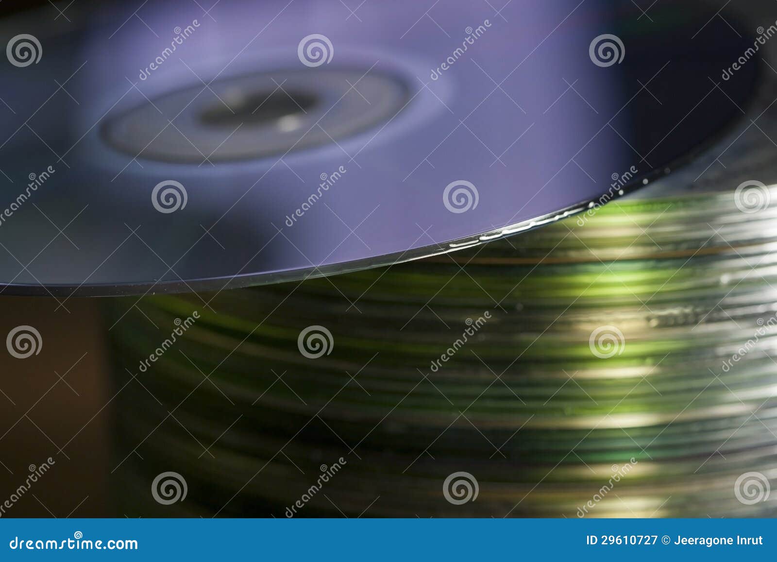 Compact Discs CD stock image. Image of object, blank - 29610727
