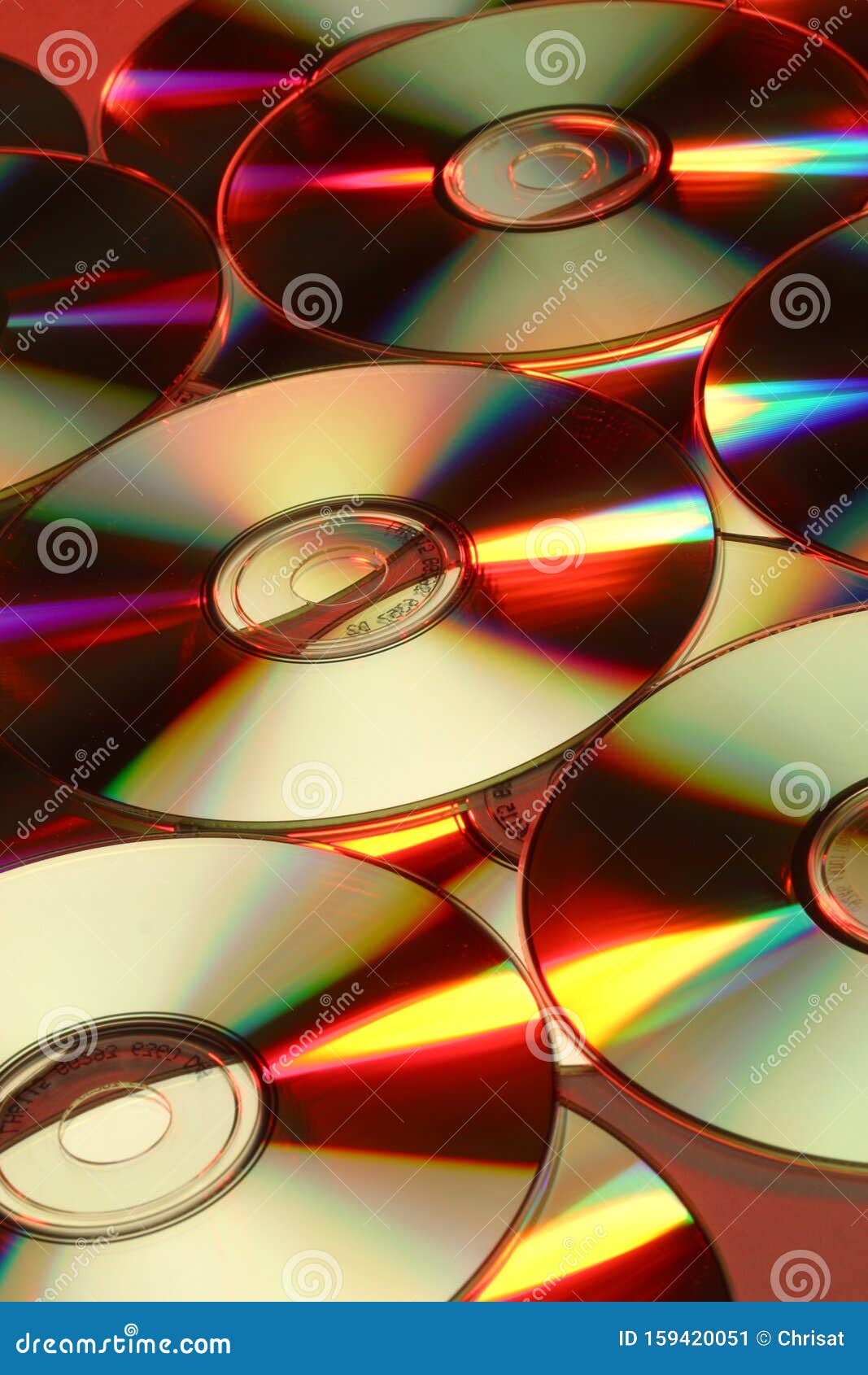 Compact Discs stock image. Image of back, backup, object - 159420051