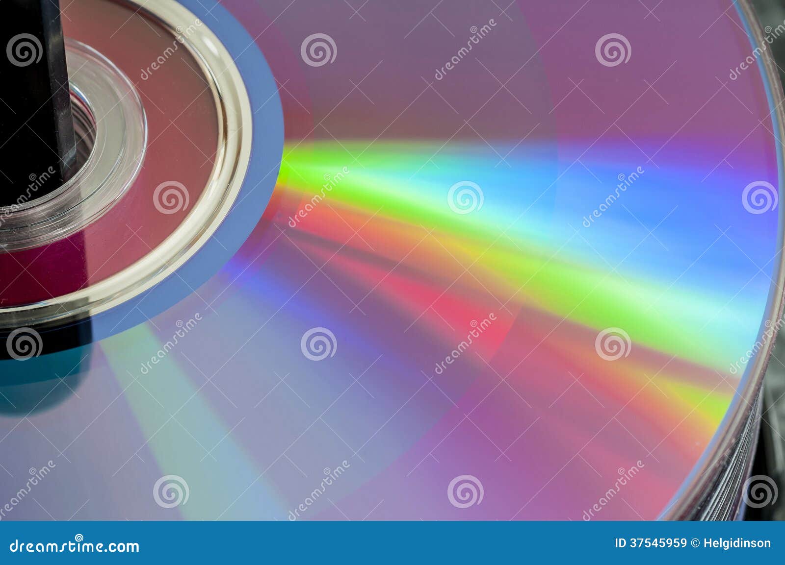 Compact disk close up stock image. Image of music, media - 37545959