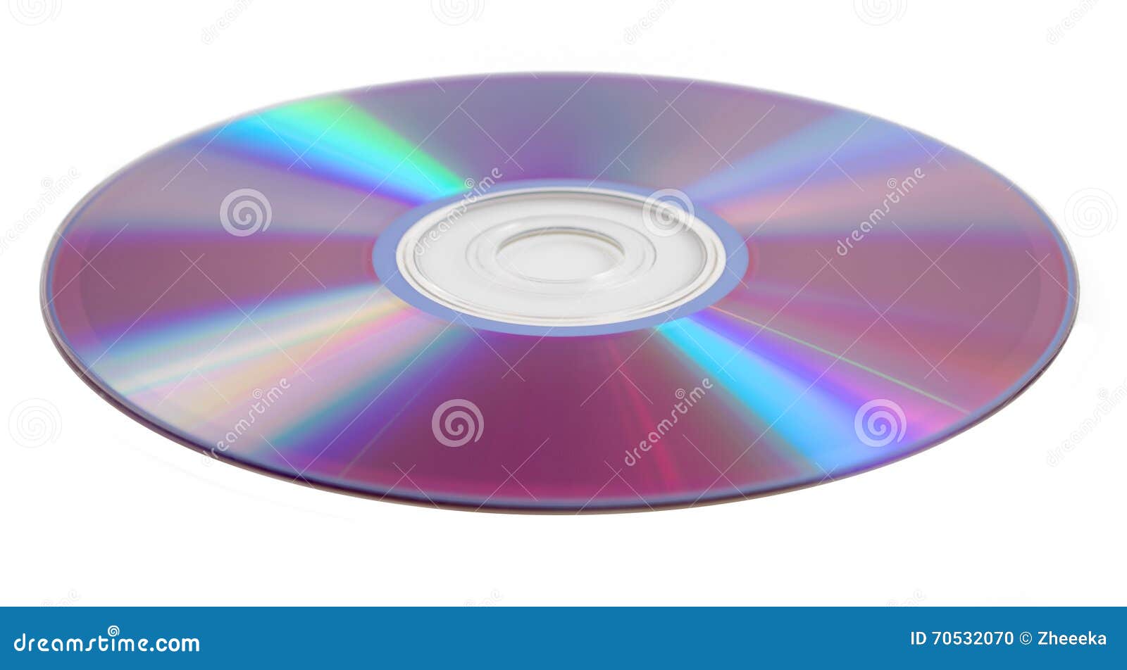 Compact Disk Isolated on White Background Stock Photo - Image of music ...