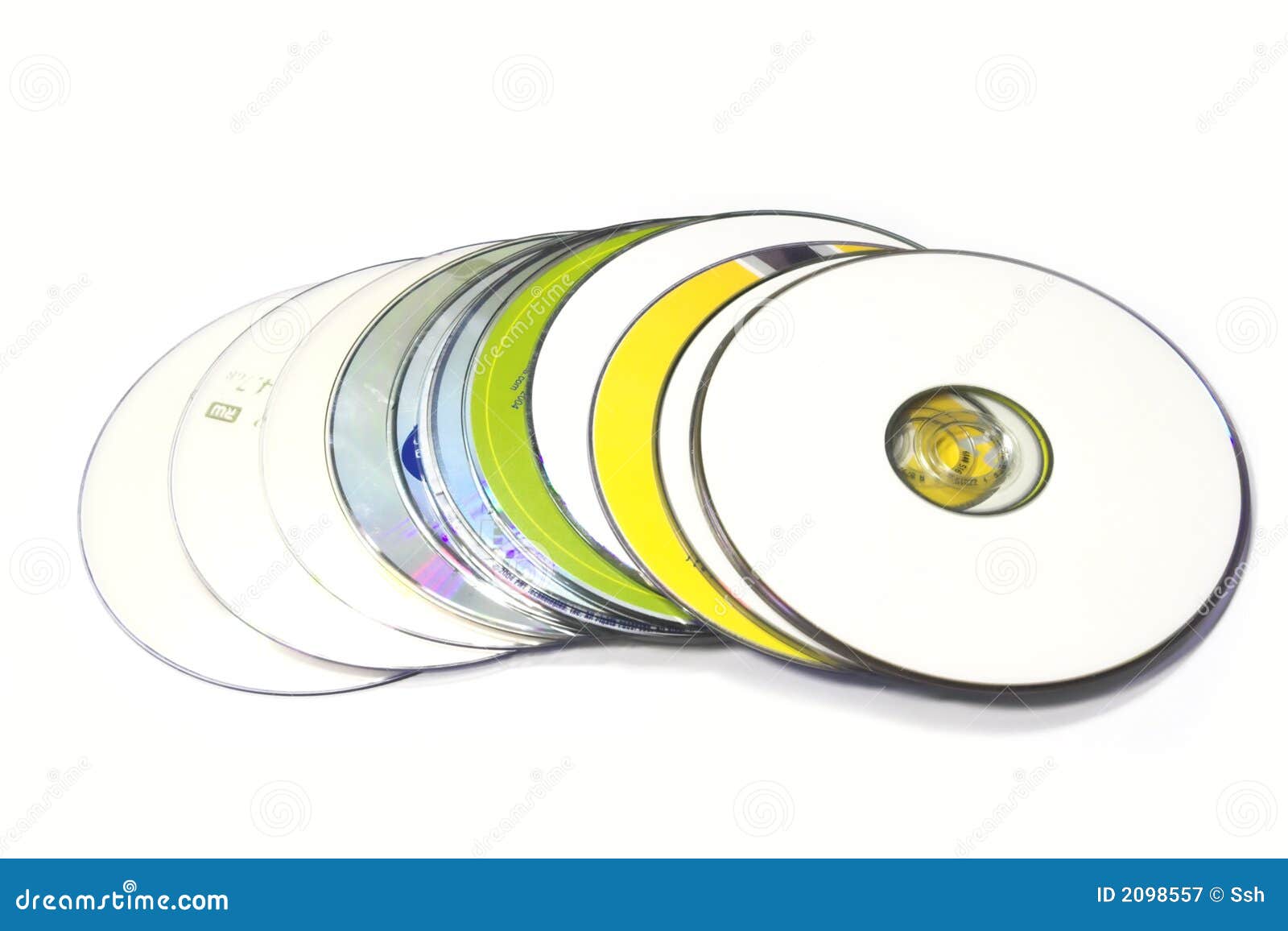 Compact disks stock image. Image of equipment, material - 2098557