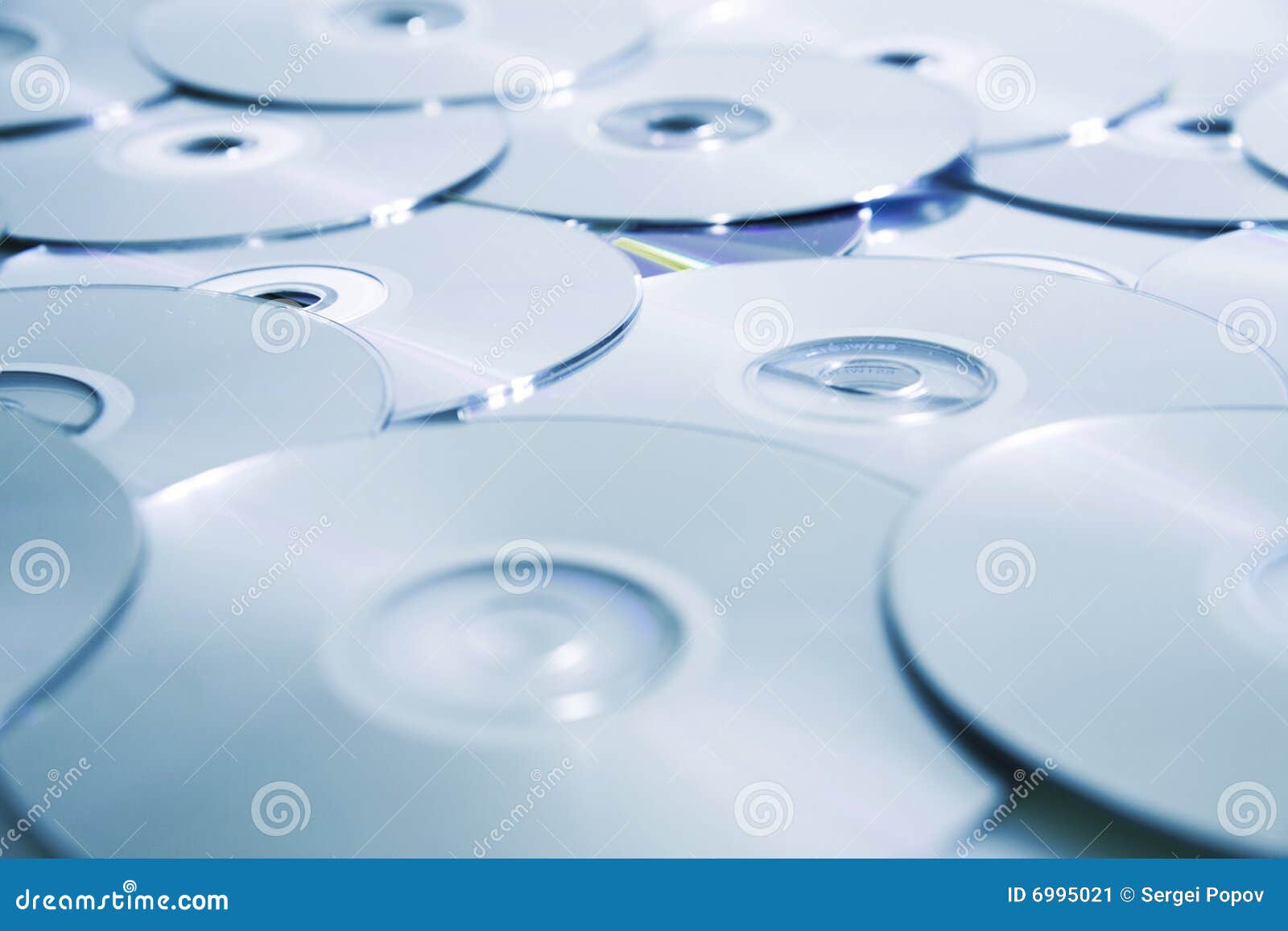 Compact disks stock image. Image of equipment, copy, high - 6995021