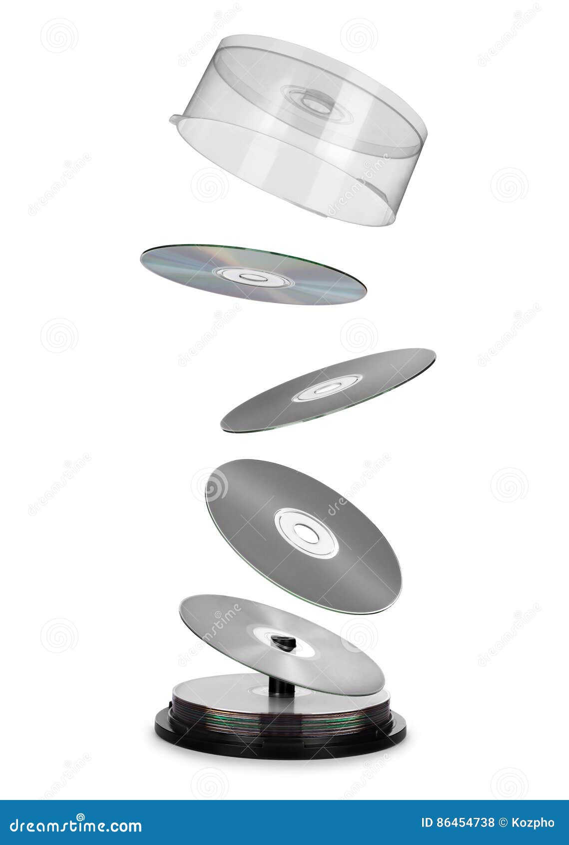 Compact Disks And Cassetes Of Different Types On Vintage Texture From ...