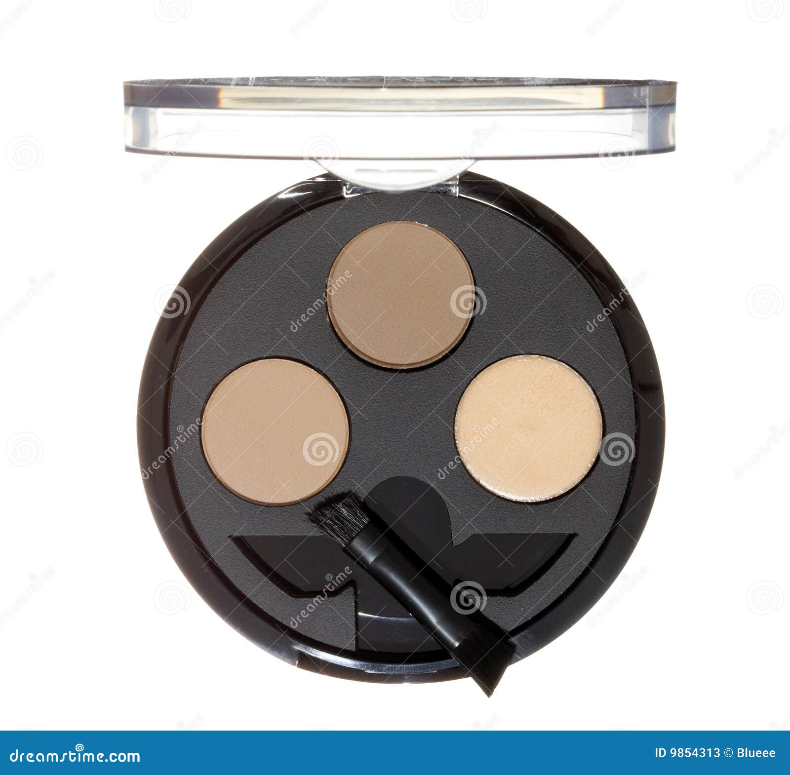 Compact eyeshadow stock image. Image of makeup, clipping - 9854313