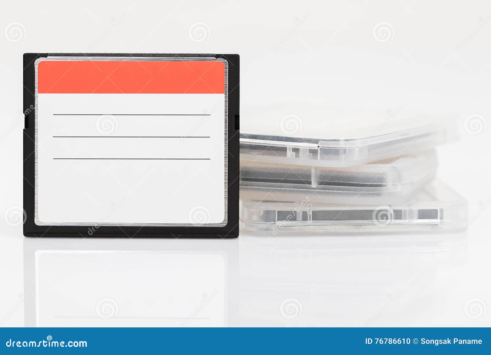 Compact flash memory cards stock photo. Image of multimedia - 76786610