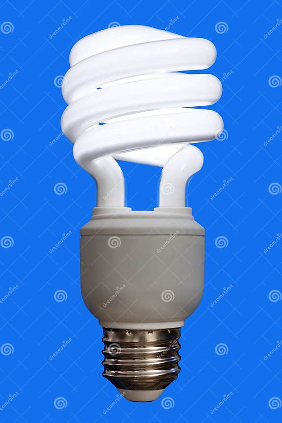 Compact Fluorescent Bulb stock image. Image of idea, ecofriendly - 1573689