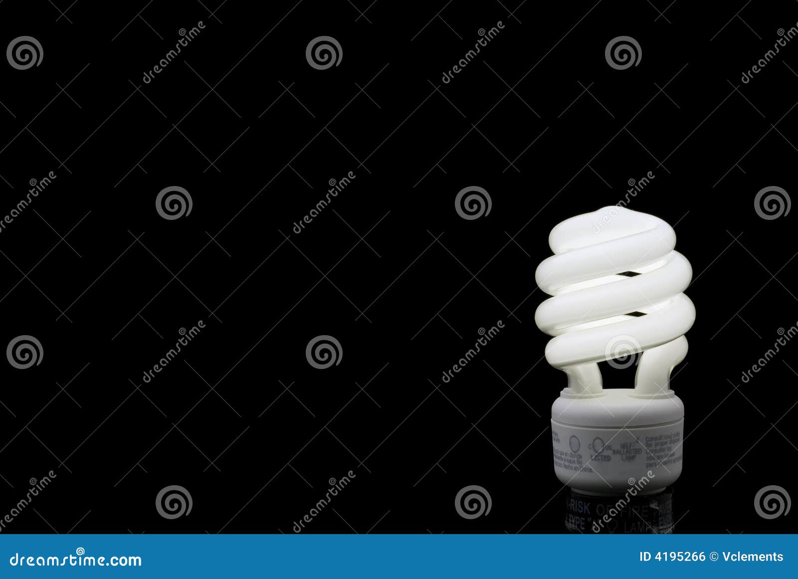 Compact Fluorescent Bulb Horizontal Stock Photo - Image of environment ...