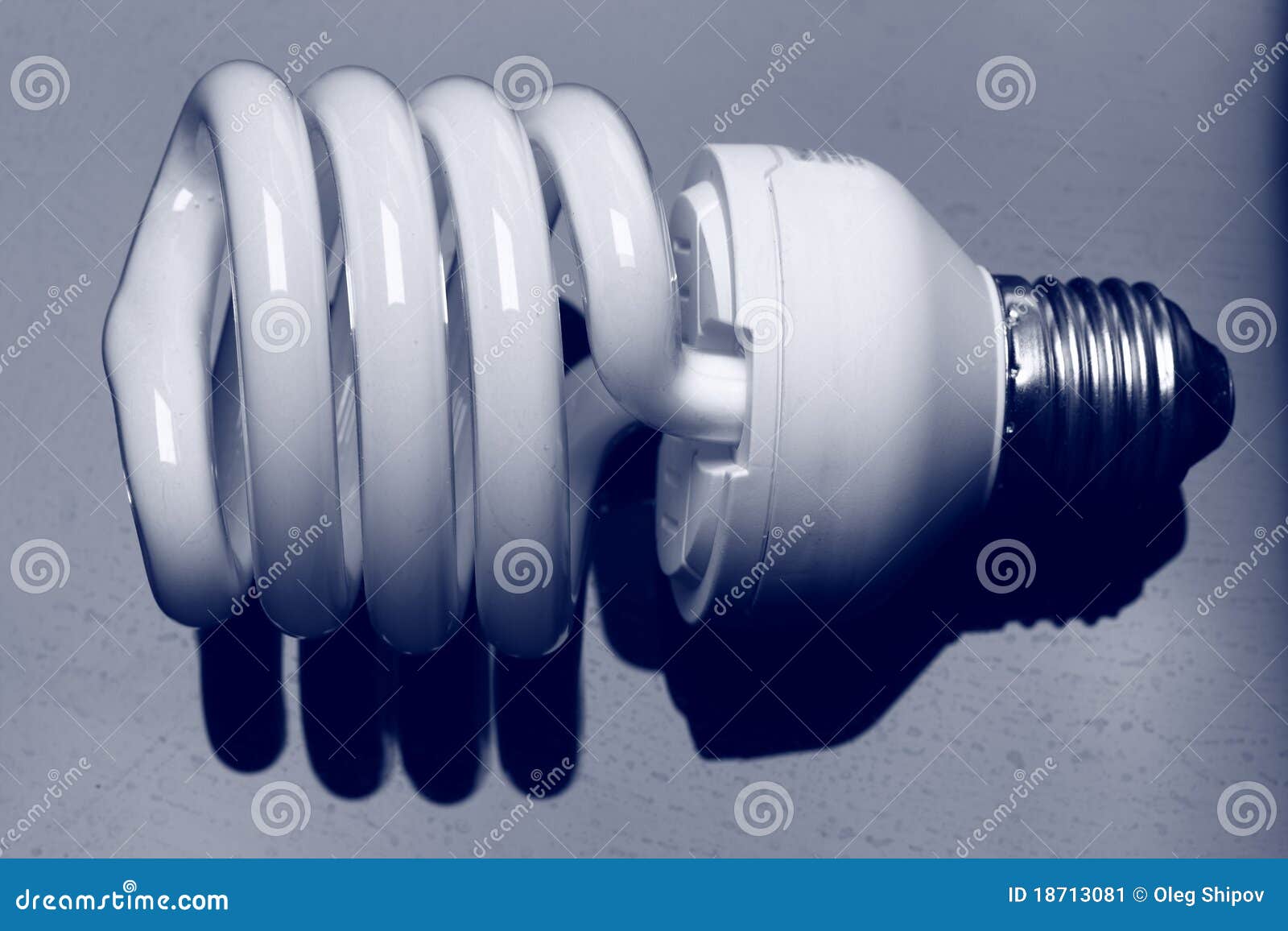 Compact Fluorescent Light Bulb Stock Image - Image of conservation ...