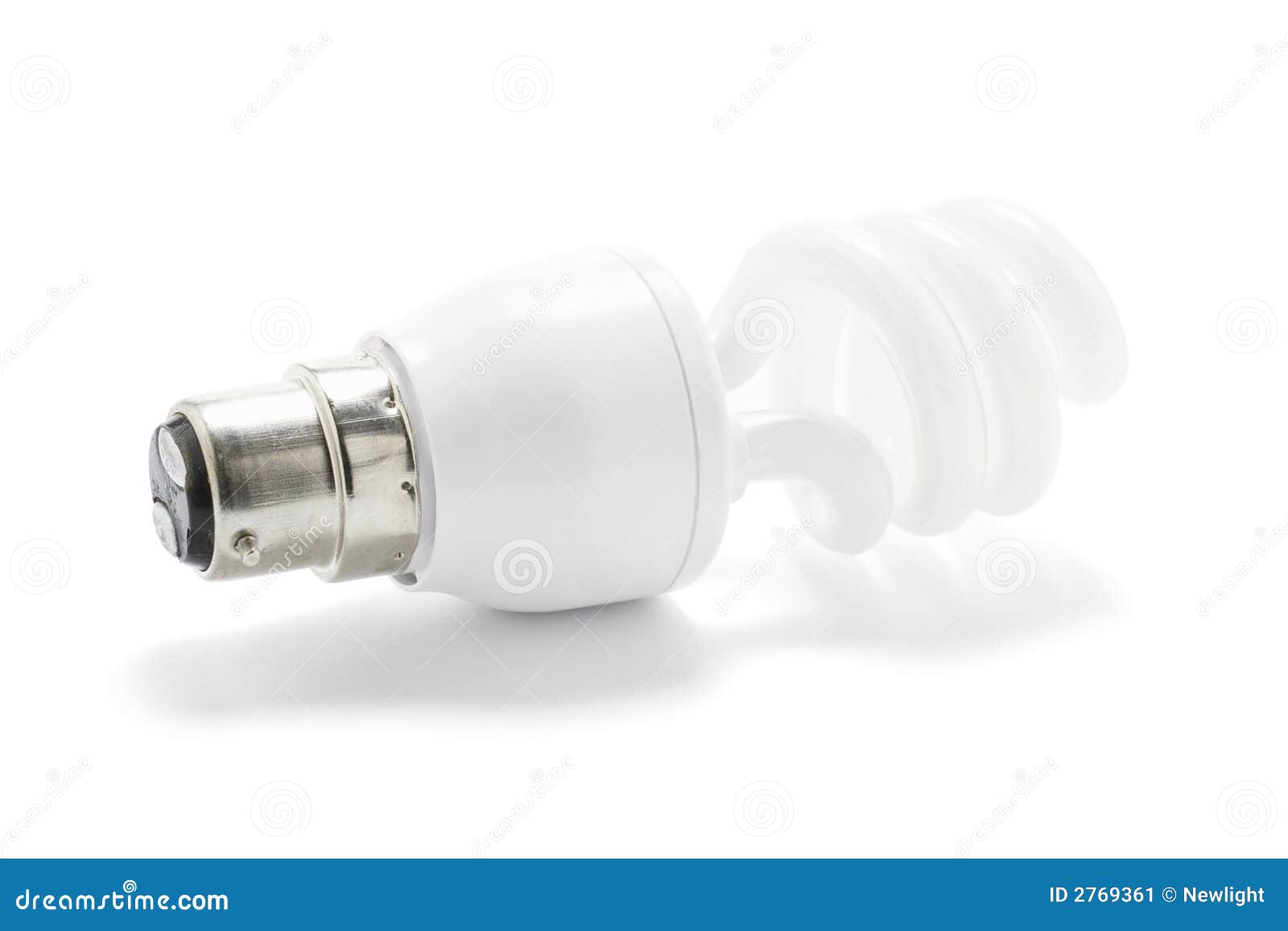 Compact Fluorescent Light Bulb Stock Image - Image of bulb, illuminate ...
