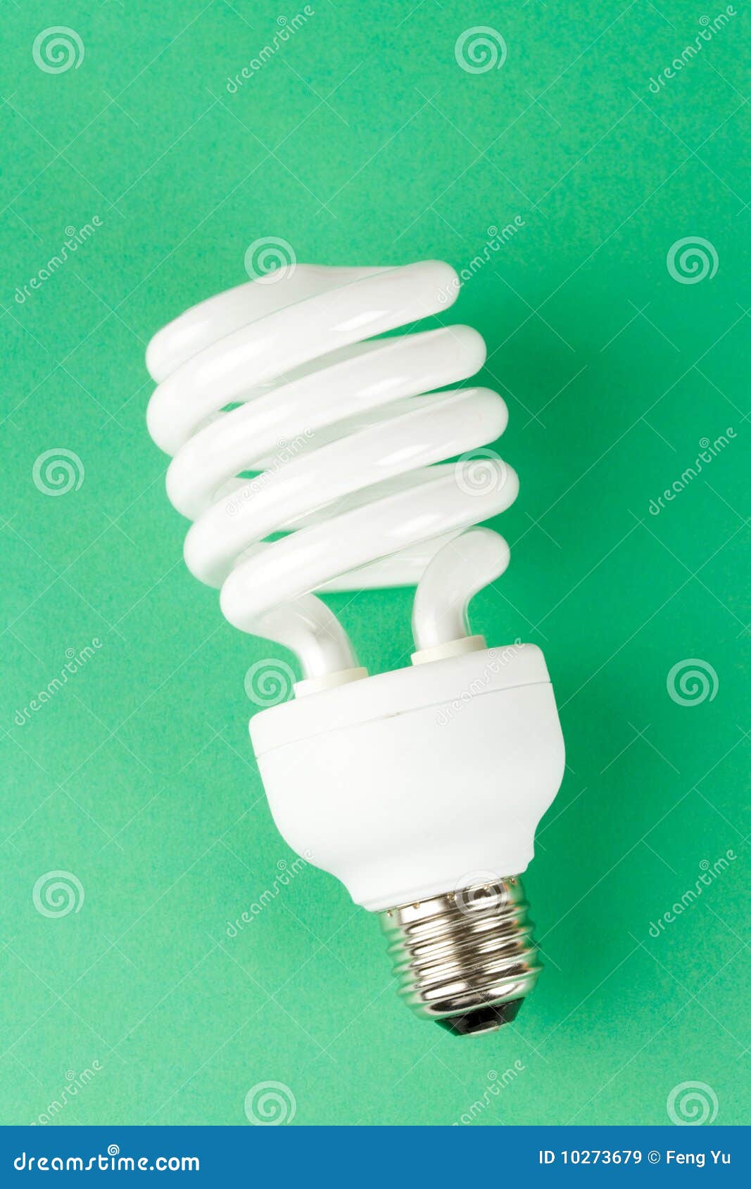 Compact Fluorescent Lightbulb Stock Image - Image of power, efficiency ...