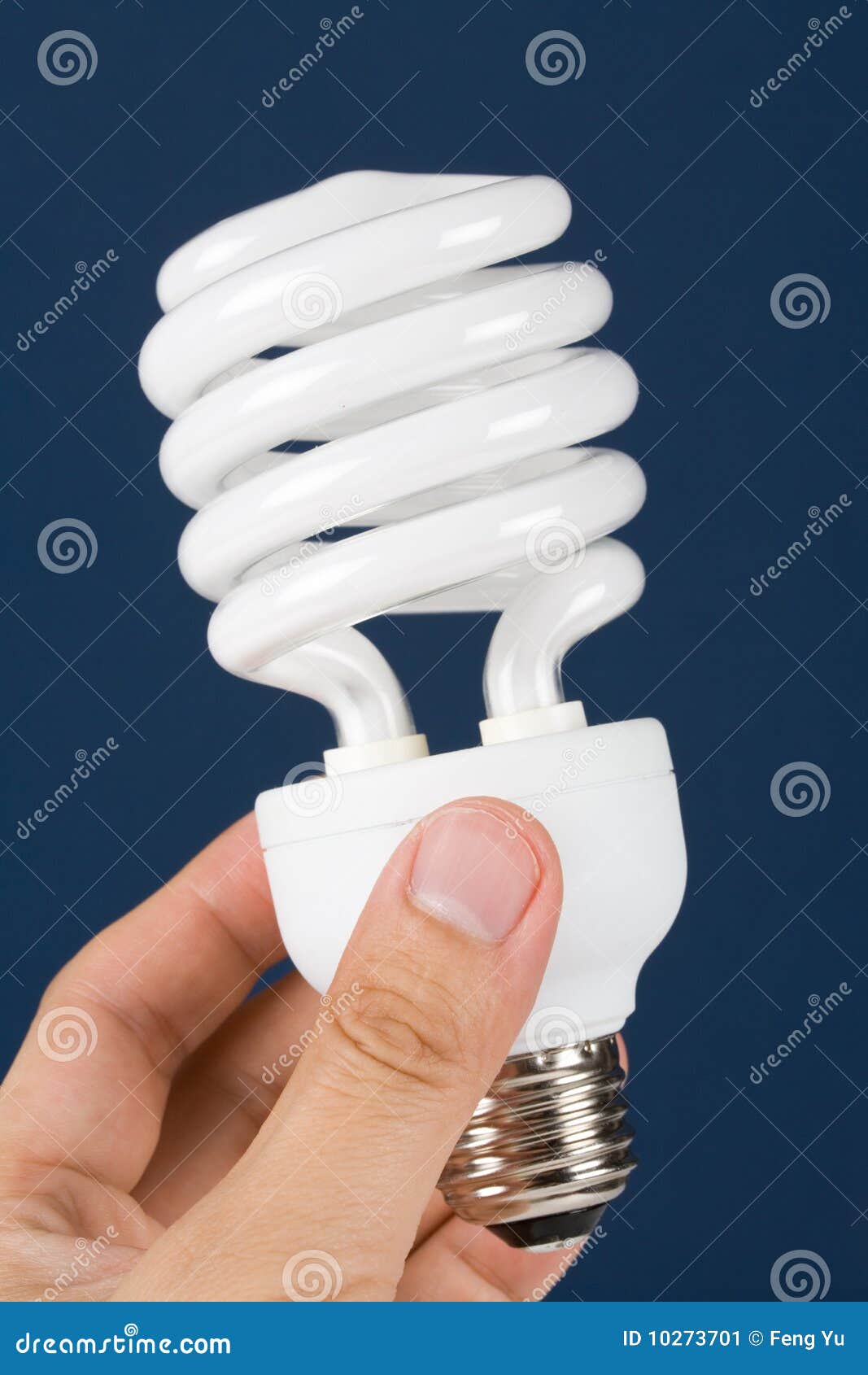 Compact Fluorescent Lightbulb Stock Image - Image of generation ...
