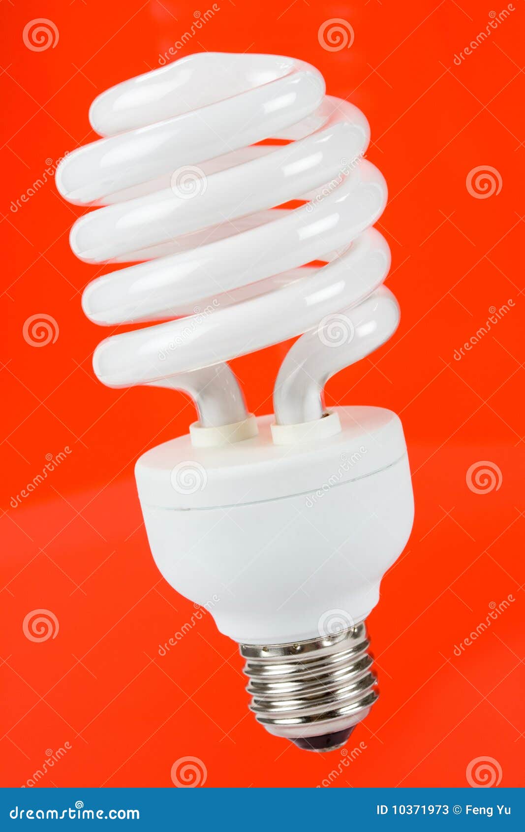 Compact Fluorescent Lightbulb Stock Image - Image of economical, power ...