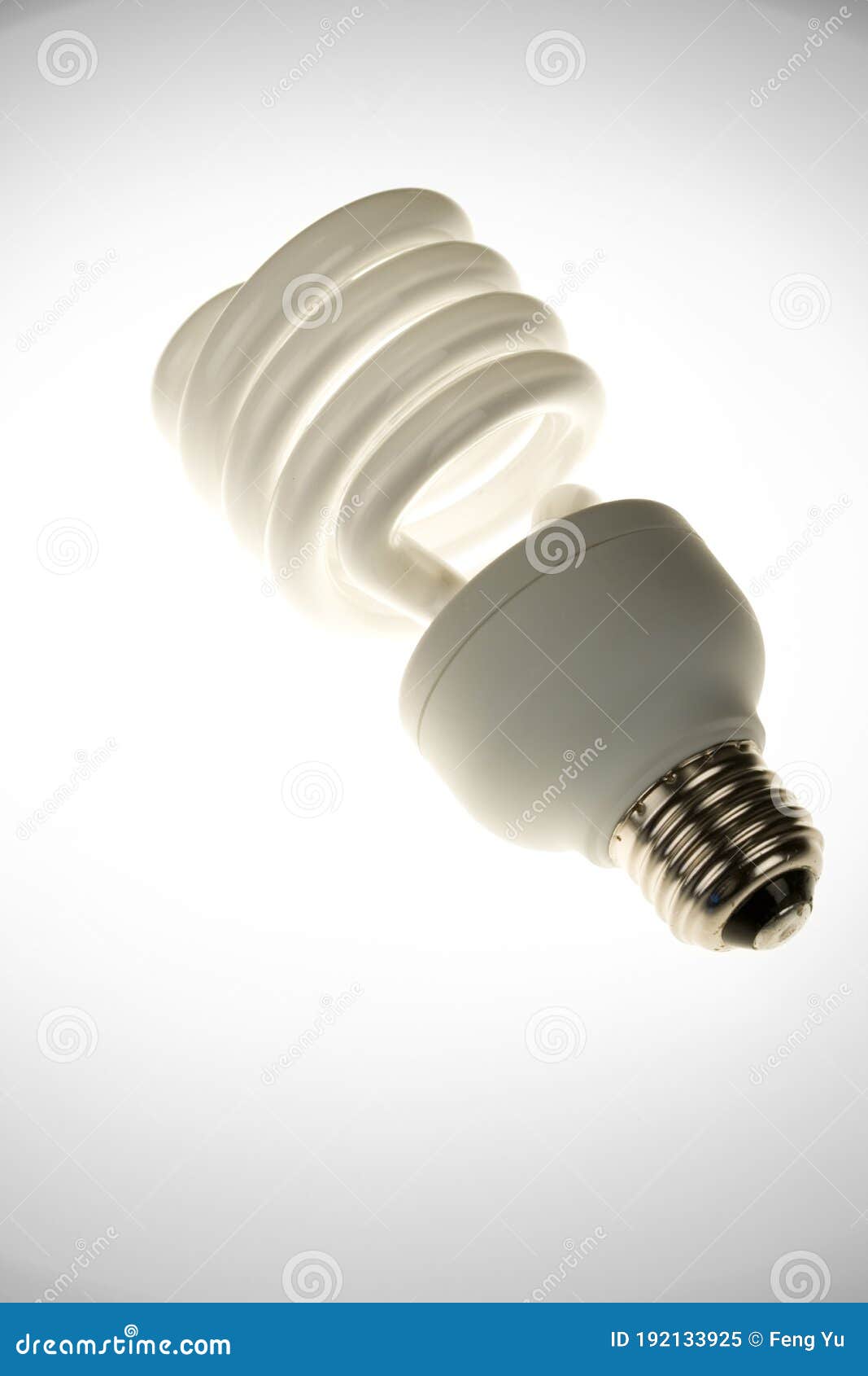 Compact Fluorescent Lightbulb Stock Image - Image of energy, lightbulb ...