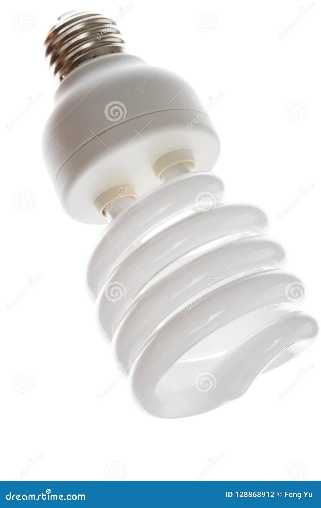 Compact Fluorescent Lightbulb Stock Photo - Image of conservation ...