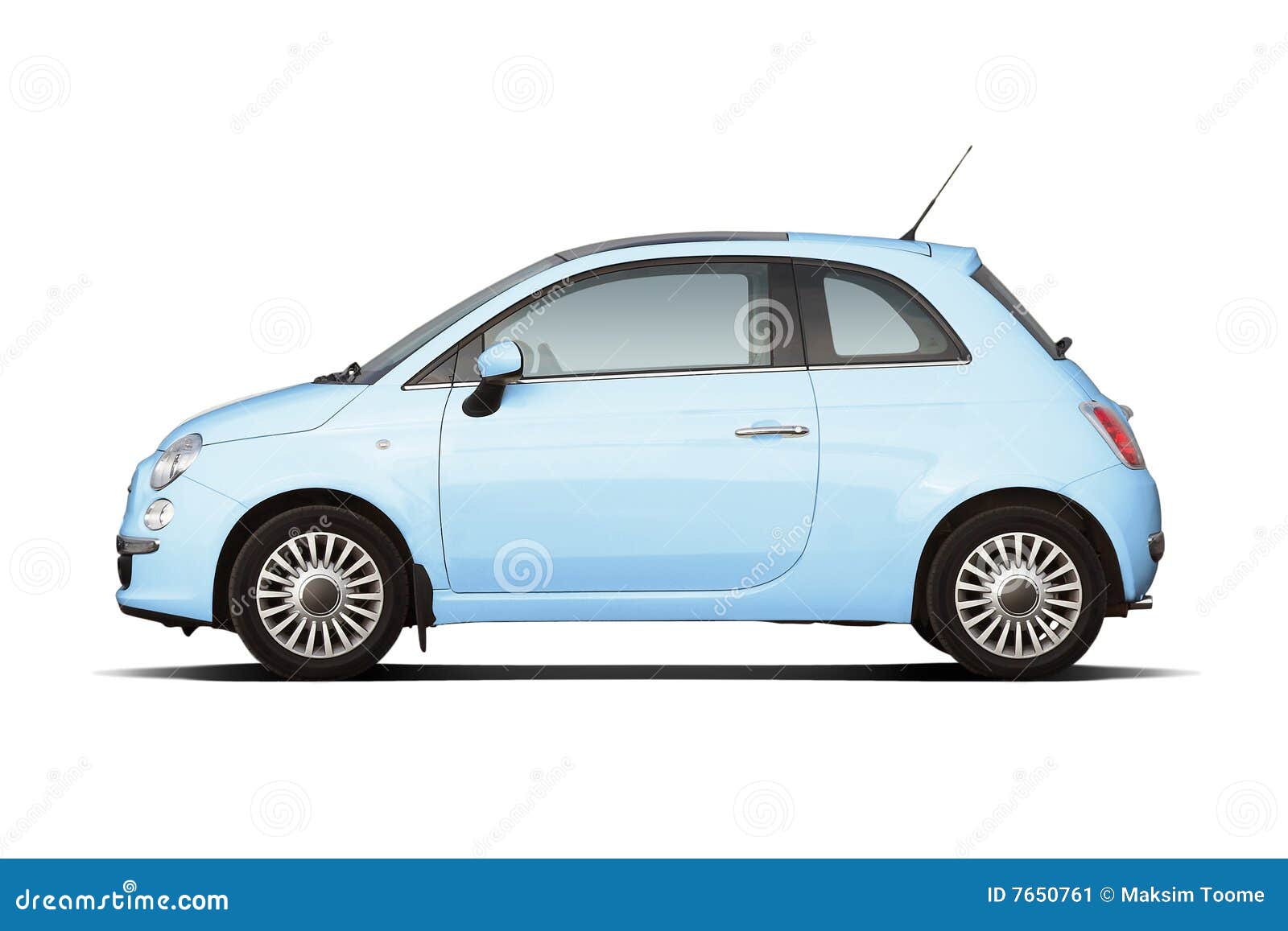 Compact hatchback stock image. Image of automotive, compact - 7650761