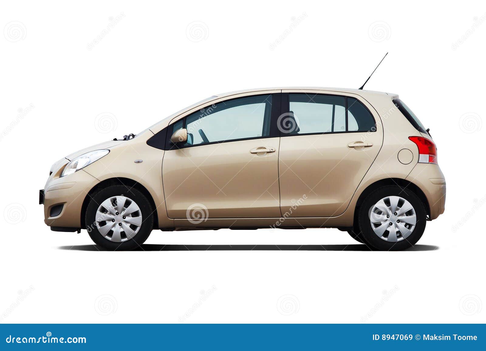 Compact hatchback stock image. Image of auto, door, five - 8947069