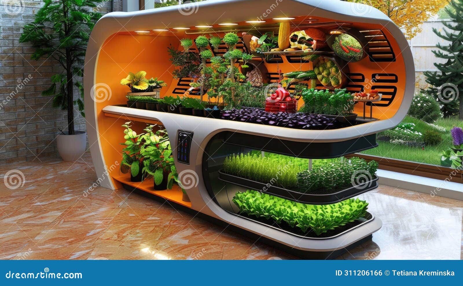 A Compact, Home-based Vertical Farm Unit for Growing Personalized ...