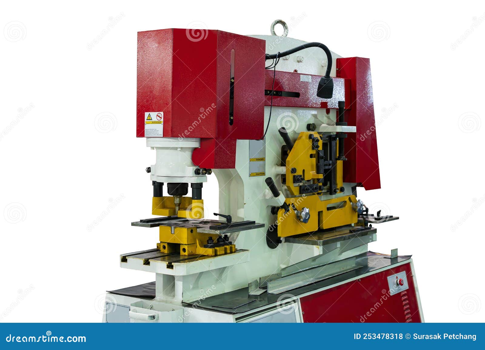 Compact Hydraulic Punch Shear Bender And Notching Machine For Cutting ...