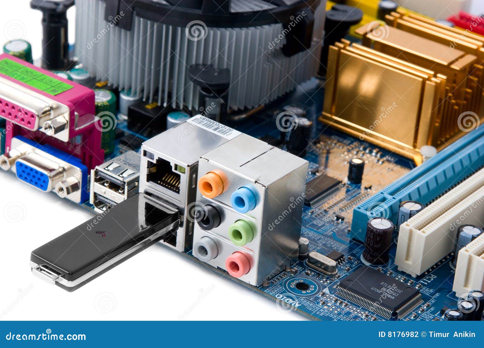 Compact Information Storage Unit - Usb Drive Stock Photo - Image of ...