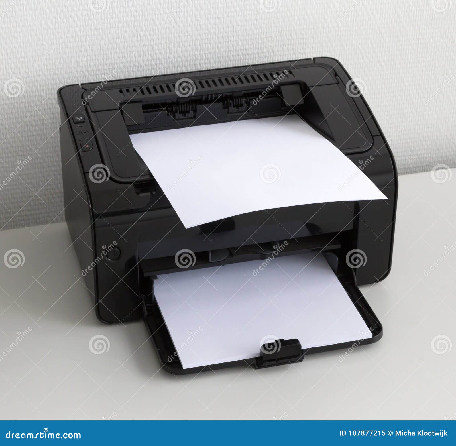 Compact laser home printer stock image. Image of press - 107877215