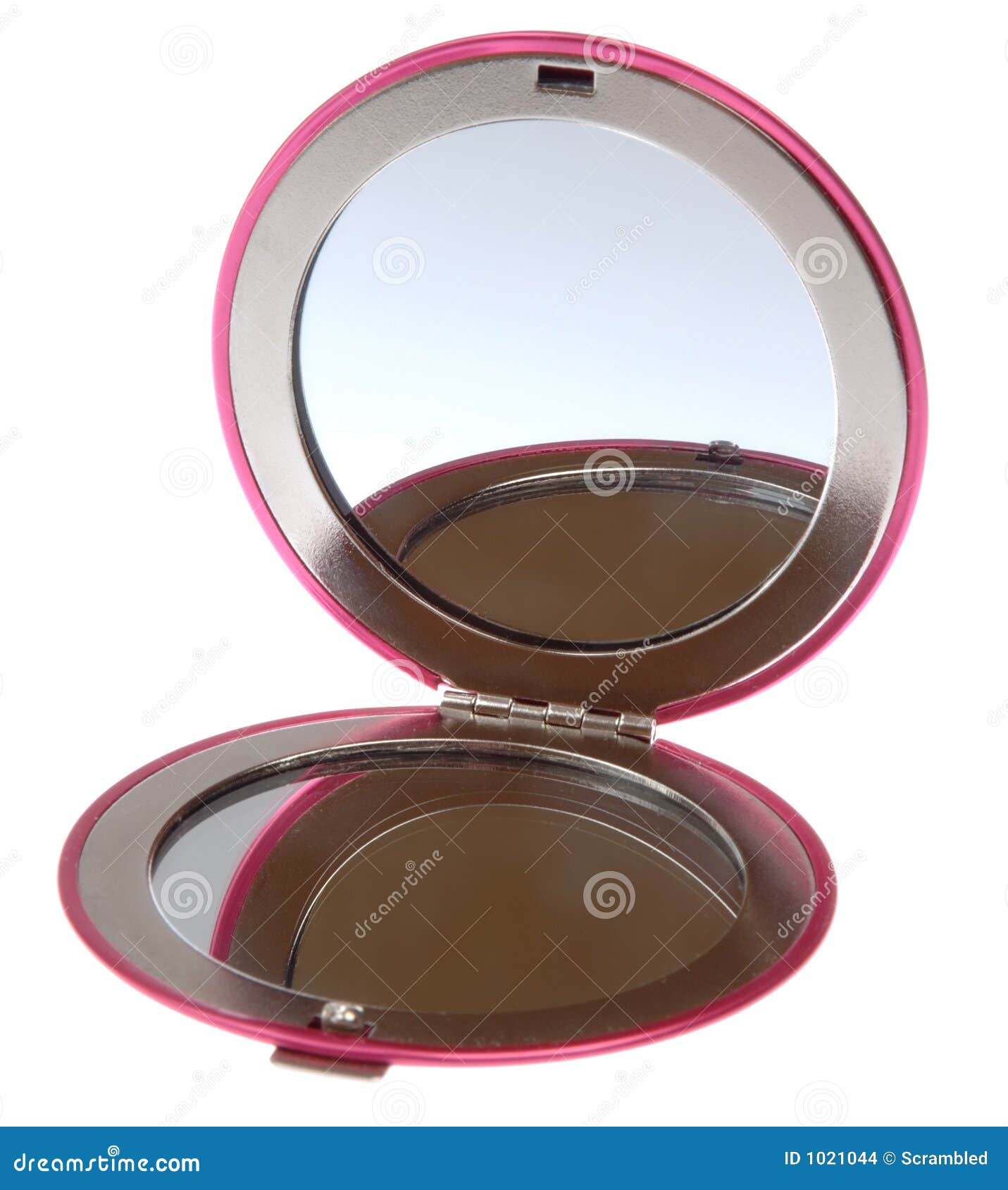 Compact mirror stock photo. Image of beauty, face, cosmetic - 1021044
