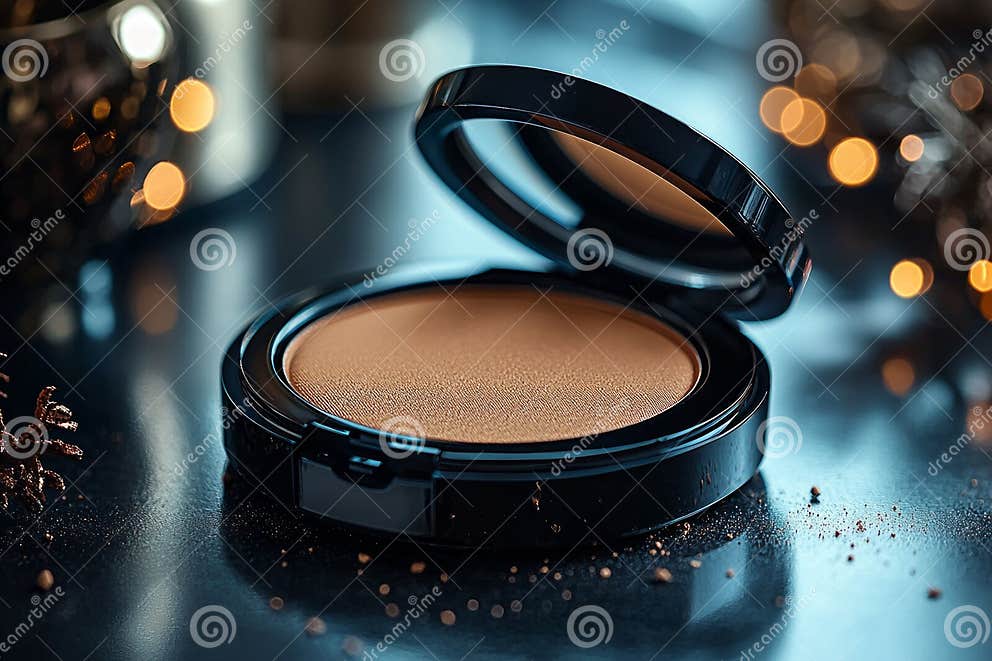 Compact of Neutral Medium Toned Face Powder Features Smooth Matte ...
