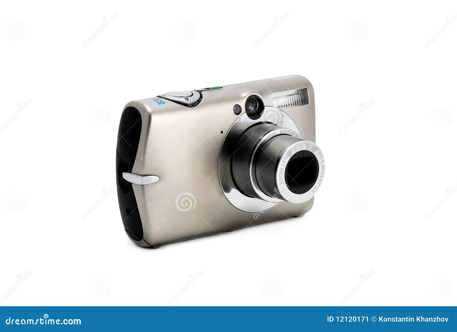 Compact Photo Camera Isolated Stock Image - Image of optics, compact ...