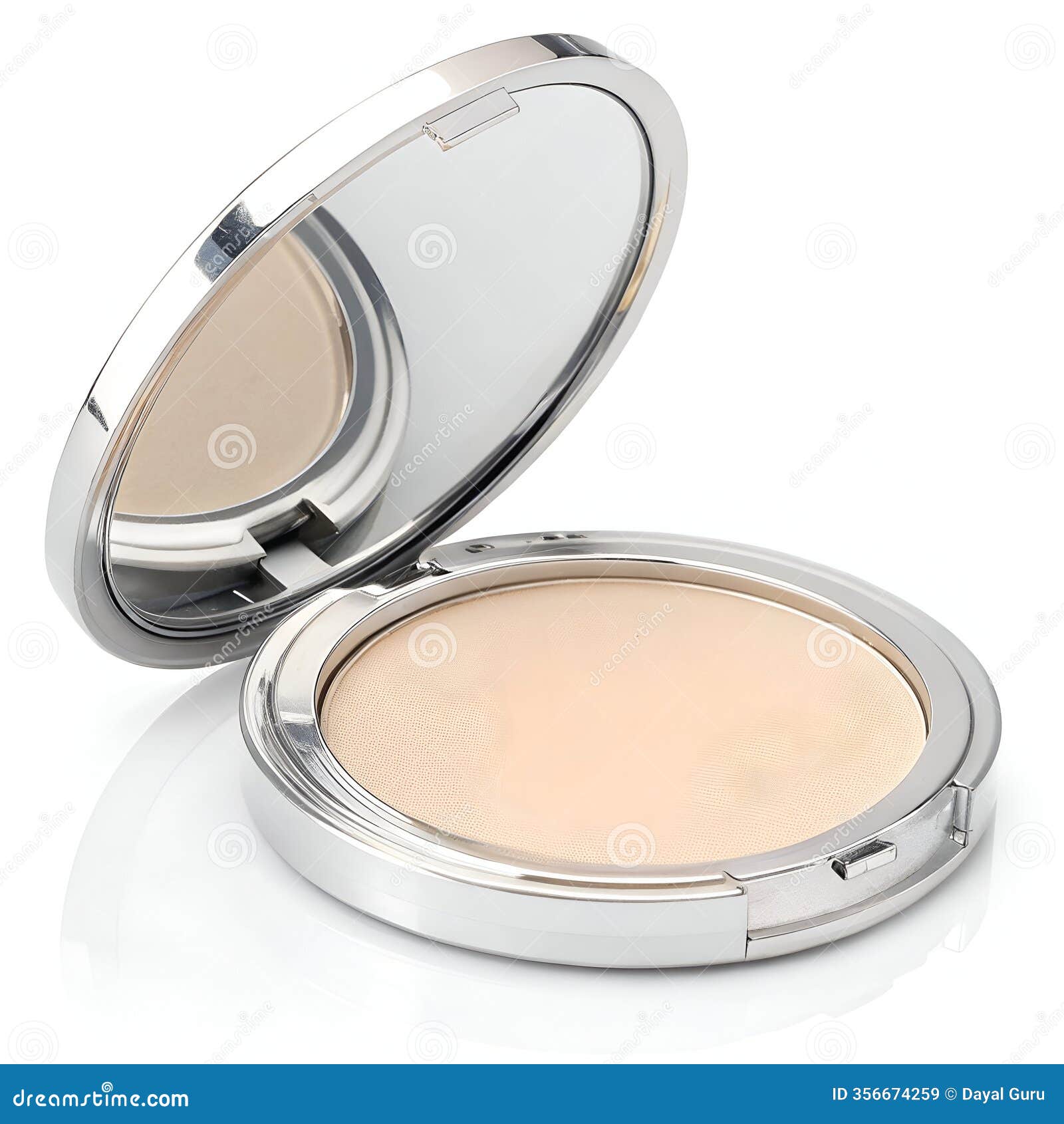 Compact Powder Case stock illustration. Illustration of marketing ...
