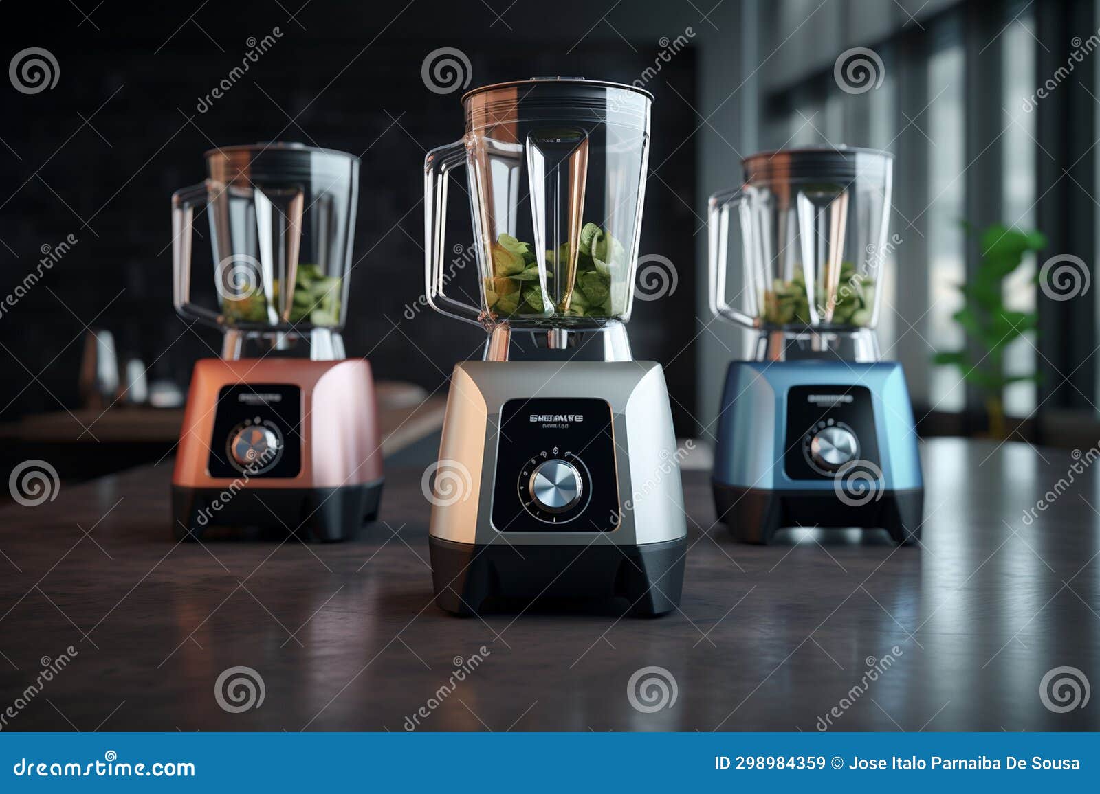 Compact and Powerful Food Blenders for Everyday Us Stock Image - Image ...