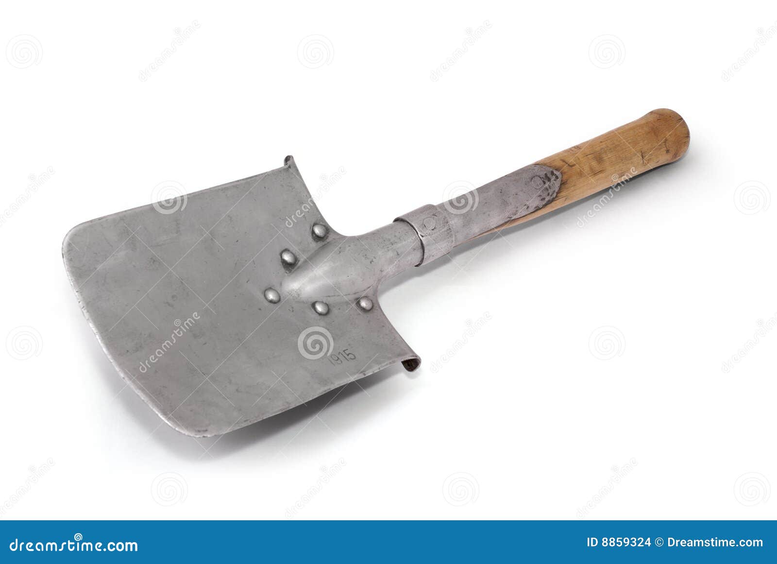 Compact Russian Army Shovel Stock Photo - Image of retro, background ...