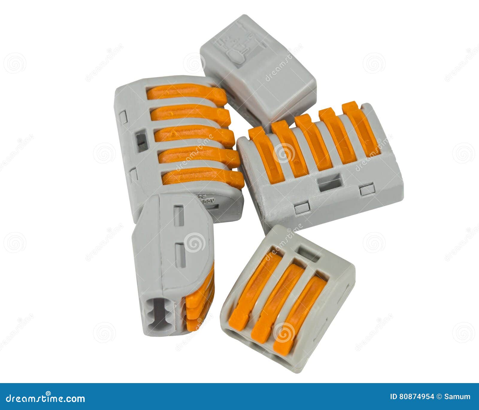 Compact splicing connector stock photo. Image of connection - 80874954