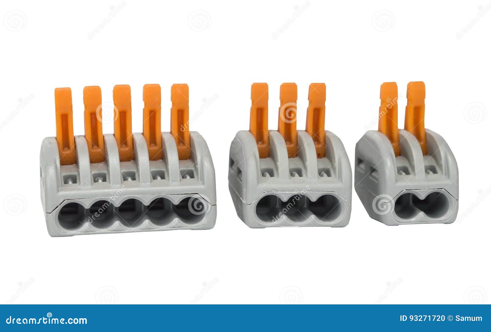 Compact splicing connector stock photo. Image of connection - 93271720