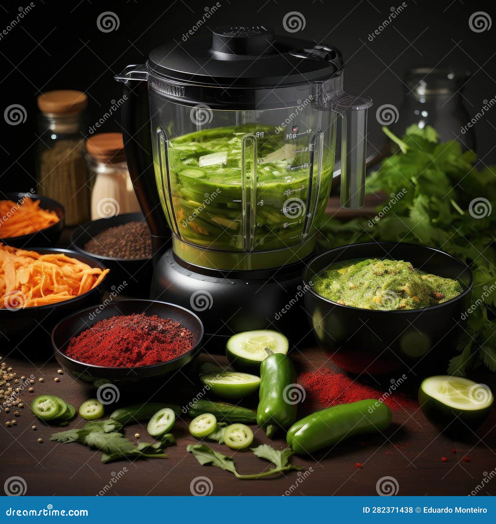 Compact Vegetable Chopper with Push-button Operation and Different ...