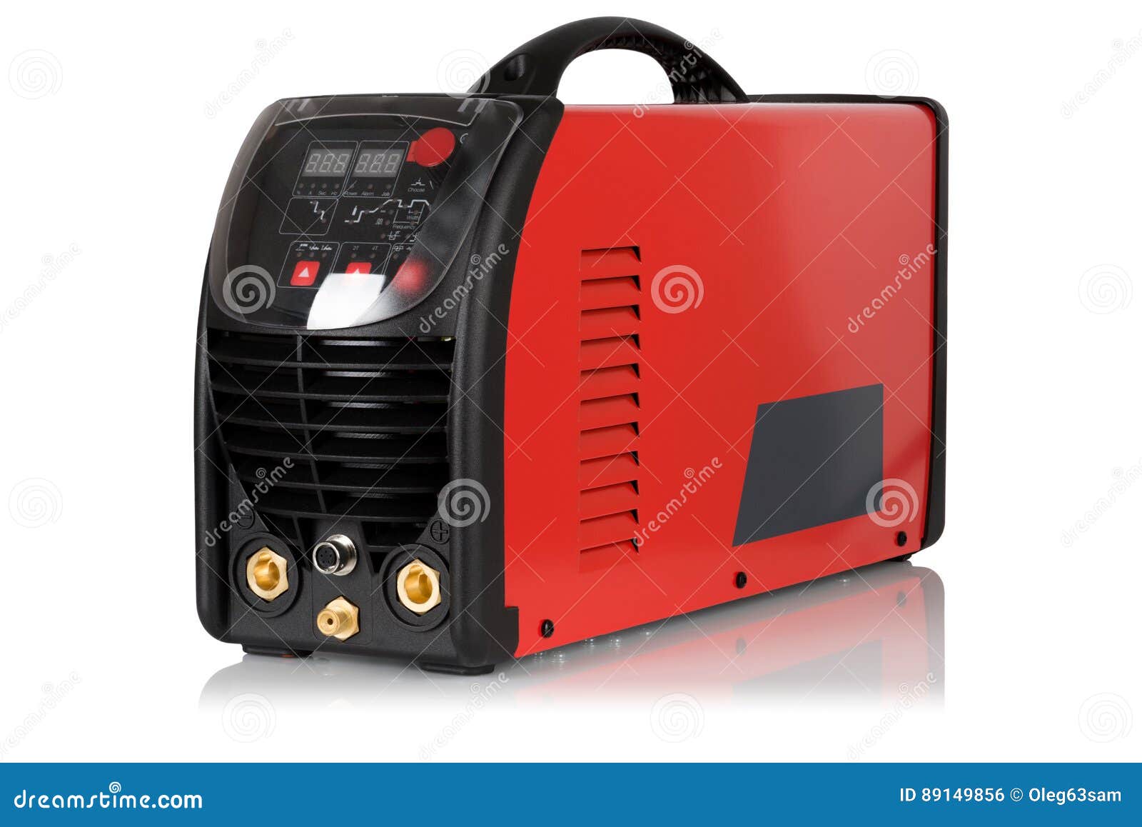 Compact welding machine stock photo. Image of inverter - 89149856