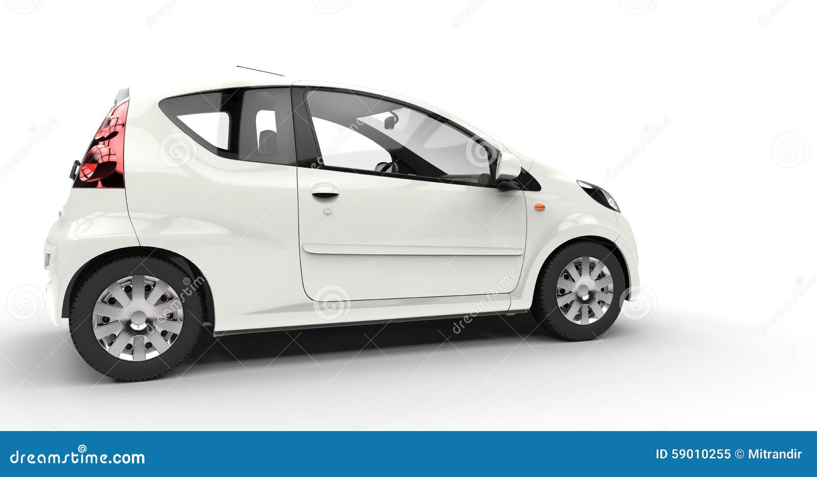 Compact White SUV With A Hybrid Engine And Four-wheel Drive For The ...