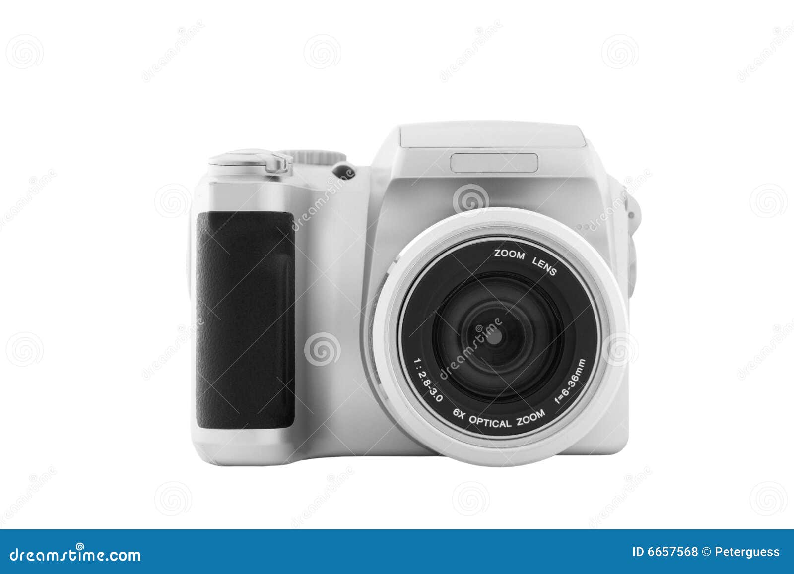 Compact Zoom Digital Camera Stock Photo - Image of digital, megapixels ...